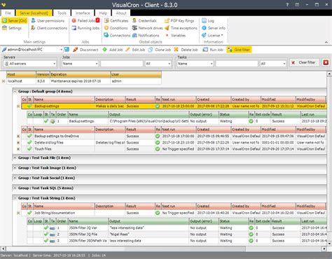 Client User Interface