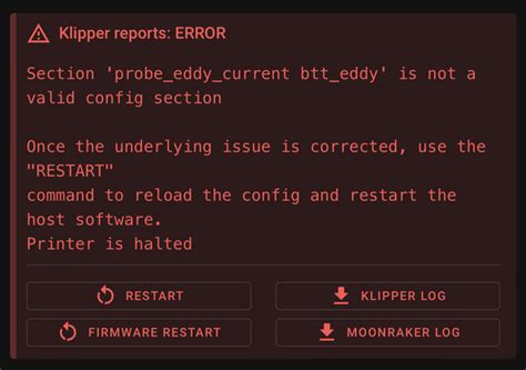 Eddy Probe Config Error What Am I Doing Wrong Rbigtreetech