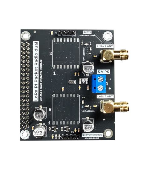 Lora Pi Dual Daughter Board Kit Hampartsshop