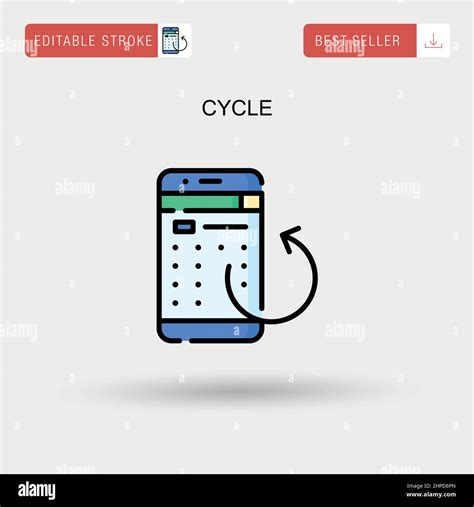 Man Female Cycle Stock Vector Images Alamy