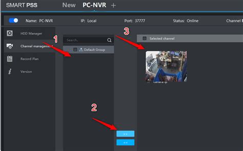 Configuración Del Pc Nvr En Smart Pss Visiotech