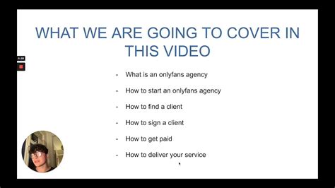 How To Start An OnlyFans Agency In 2023 (For Beginners) - YouTube
