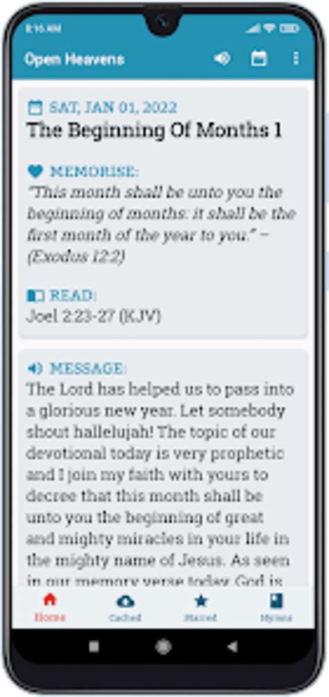 open heavens 2022 para android descargar