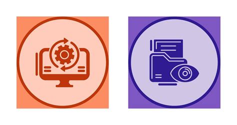 Synchronization And Data Visualization Icon 32905713 Vector Art At Vecteezy