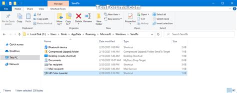 How To Add Printer To Send To Context Menu In Windows Tutorials