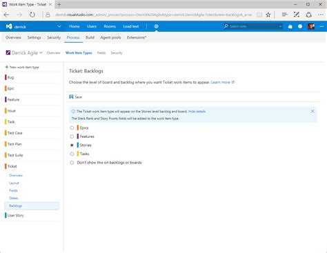 Custom Work Item Types On Team Services Azure Devops Blog