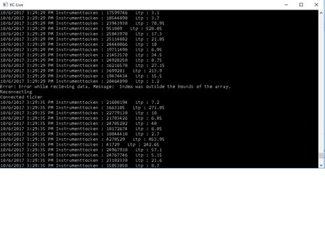 Junk Values In Ticker Today Kite Connect Developer Forum