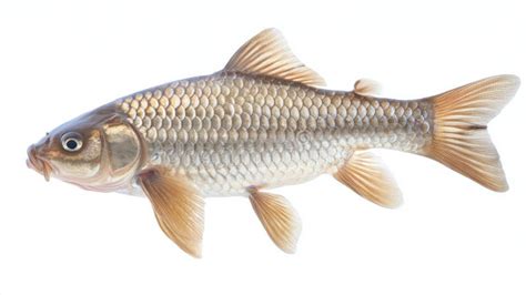 Silver Carp Is Displayed In A Detailed View Emphasizing Its Unique Scales And Body Structure