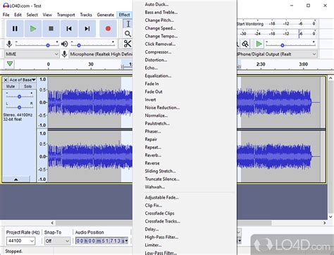 Audacity Screenshots