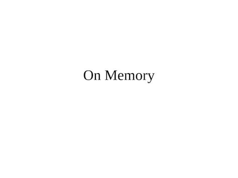 PPT Memory Structure And Addressing DOKUMEN TIPS