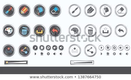 Game Ui Vector Set Buttons Mobile เวกเตอรสตอก ปลอดคาลขสทธ Shutterstock