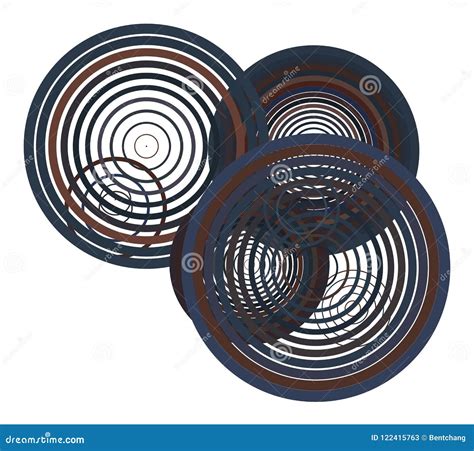 Color Abstract Circles Bubbles Sphere Or Ellipses Geometric Pattern Generative Art Background