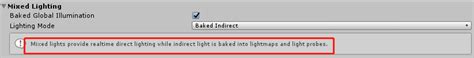 unity 烘焙模式——baked indirect shadow mask distance shadowmask subtractive