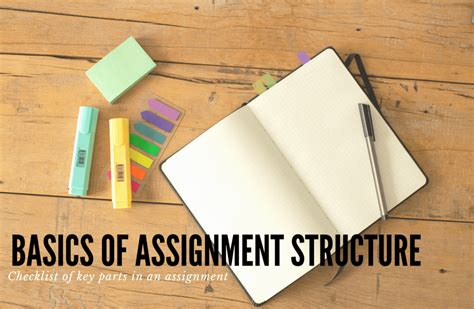 Basics Of Assignment Structure And Format Gradmode