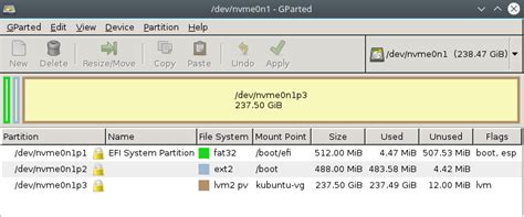 partitioning unable to resize boot partition kubuntu 16 04 ask ubuntu