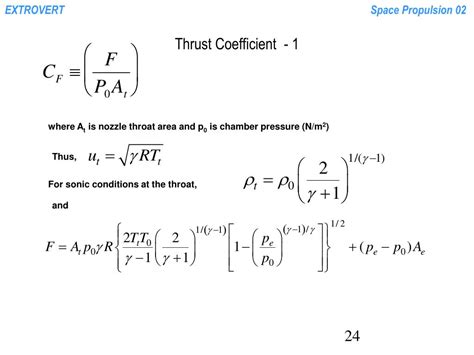 Ppt Thrust Rocket Equation Specific Impulse Mass Ratio Powerpoint Presentation Id 2668671