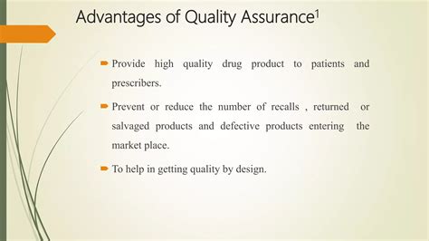 Quality Assurance Tools And Techniques Ppt