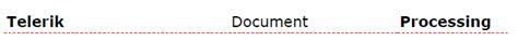 create a dashed line border for a table in radpdfprocessing telerik