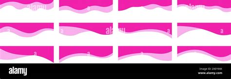collection of dividers shape templates modern separator header for