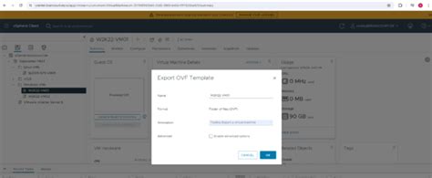 Export Import Virtual Machines In VMware VSphere Matrixpost Net