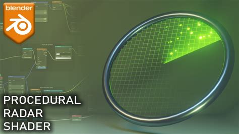 animated radar effect in blender tutorial blendernation bazaar