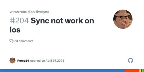 Sync Not Work On Ios Issue Vrtmrz Obsidian Livesync GitHub