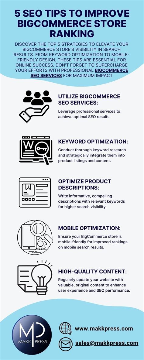 5 Seo Tips To Improve Bigcommerce Store Ranking Makkpress Technologies Medium