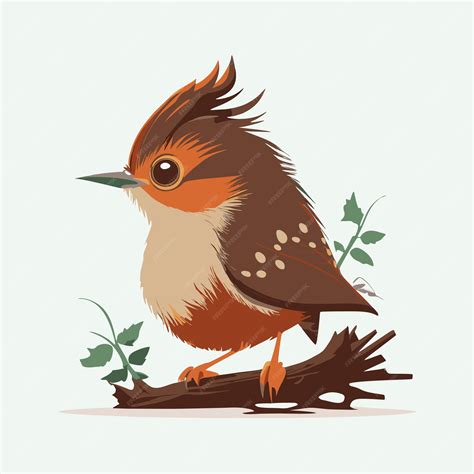 Premium Vector Vector Cute Cuckoo Bird Cartoon Style