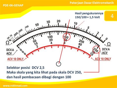Materi Praktek Mengukur Tegangan Dengan Multimeter Analog ~ Blog Edukasi