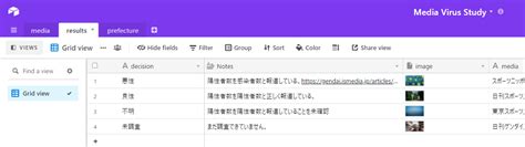 airtableとgatsby airtable listingの応用 定年後にweb開発者目指す