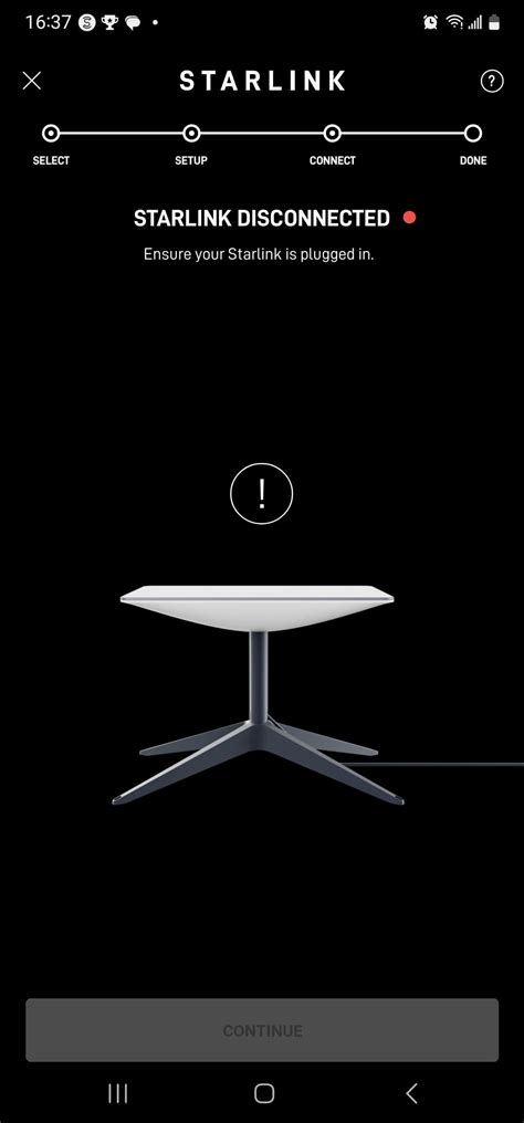 Starlink Set Up Issue Rstarlink