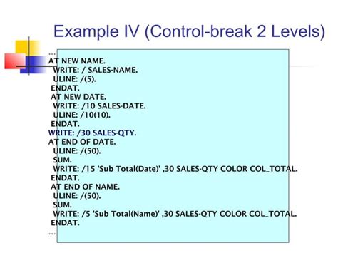 07advanced Abap Ppt