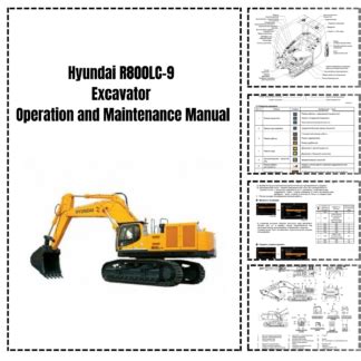 Hyundai R800lc 9 Excavator Operation And Maintenance Manual Ru