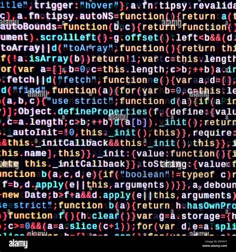 Javascript Functions Variables Objects Monitor Closeup Of Function