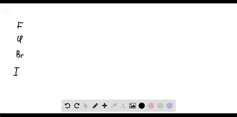 Solved The Lightest Halogen Is Also The Most Chemically Reactive And Reactivity Generally