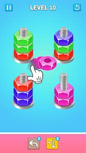 Download Nut N Bolt Color Sorting Game APK For Android LDPlayer