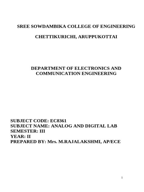 adc lab manual pdf amplifier power supply
