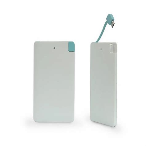 White Card Shape Power Bank At Rs 130piece In New Delhi Id