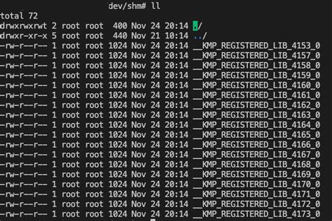 Many Kmpregisteredlib Files In Devshm · Issue 2455 · Open Mmlabmmcv · Github