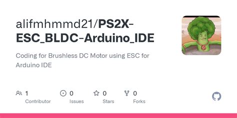 Github Alifmhmmd21ps2x Escbldc Arduinoide Coding For Brushless Dc