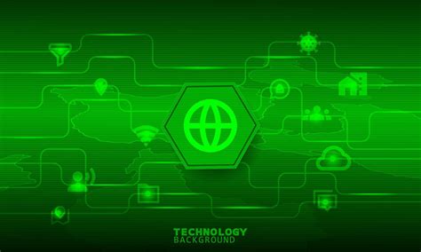 Abstract Light Technology Concept Technology Background Neon Effect Circuit Board Concept Hi