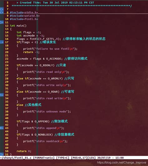 Linux—文件属性fcntl()函数fcnt函数代码 Csdn博客 Linux—文件属性fcntl()函数fcnt函数代码 Csdn博客
