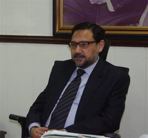 Commissioner Lahore Saif Anjum Is Talking To Media Persons In His