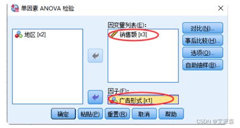 【spss】单因素方差分析详细操作教程（附案例实战）spss单因素方差分析步骤 Csdn博客