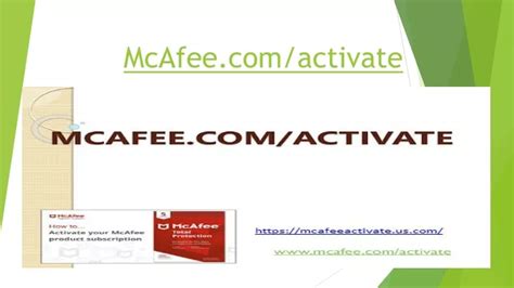 PPT McAfee Com Activate Enter Your Code Activate McAfee PowerPoint Presentation ID