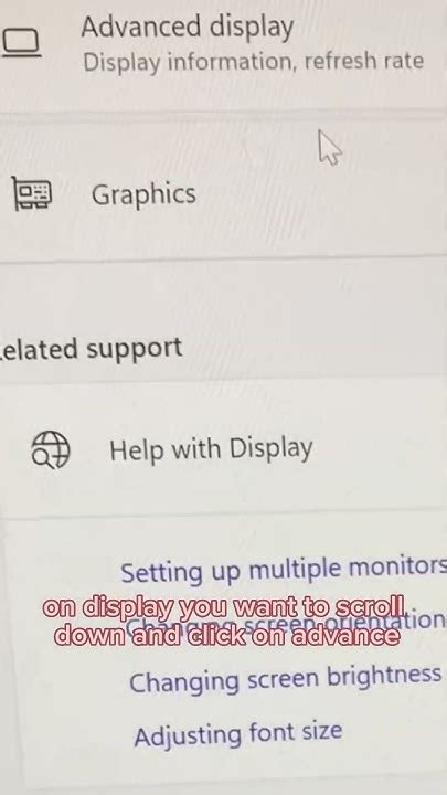 Monitor Settings Pc Tip Youtube