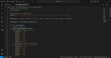 completed my first task hangman game using python anish kumar singh