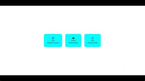 Increment Counter Menggunakan Html Css Dan Js Youtube