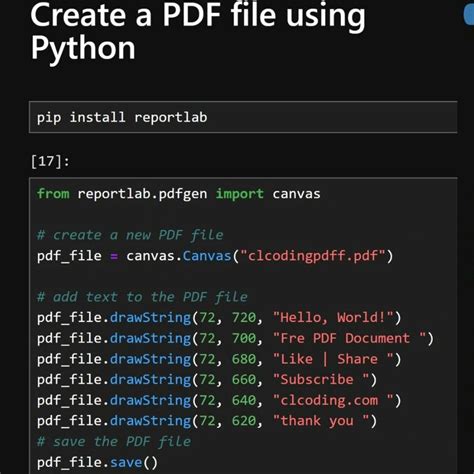 Abdulaziz Ali On Linkedin Create A Pdf File Using Python