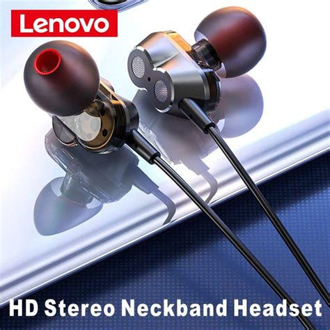 Lenovo He Neckband Dual Dynamic Bluetooth Earphone Niharika S Eshop